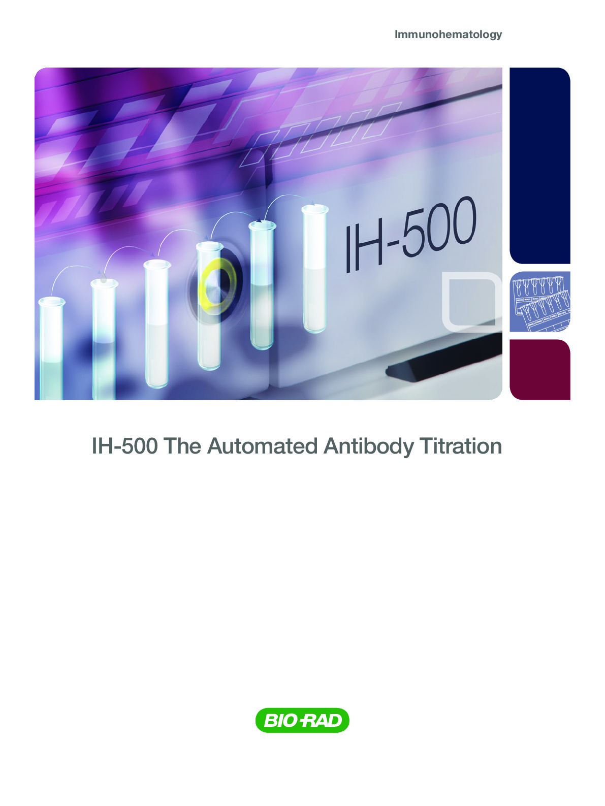 IH-500 System - Bio-Rad Immunohematology